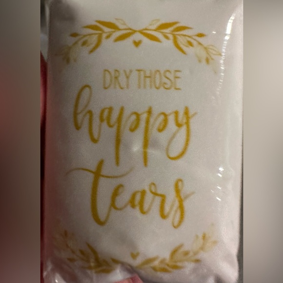 Source Unknown | Other | 5 Dry Those Happy Tears Tissue Packs | Poshmark